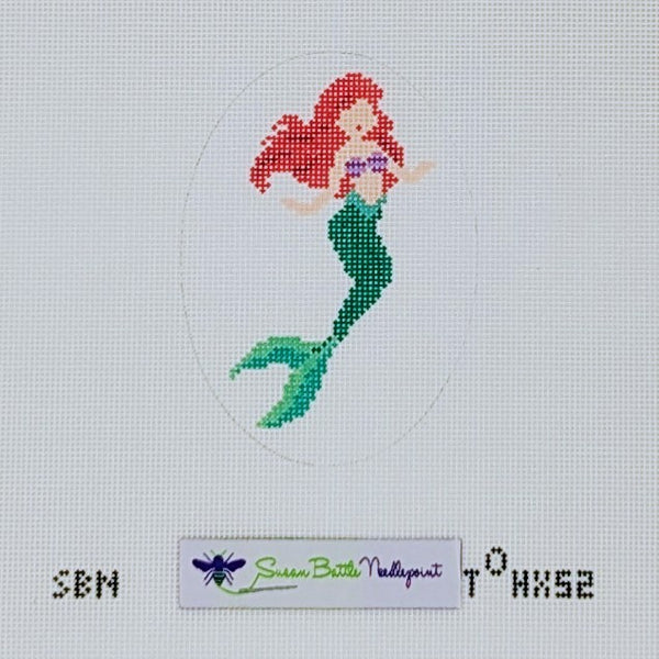 Ariel (Princess Series) - Susan Battle Needlepoint