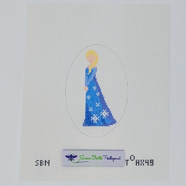 Elsa (Princess Series) - Susan Battle Needlepoint