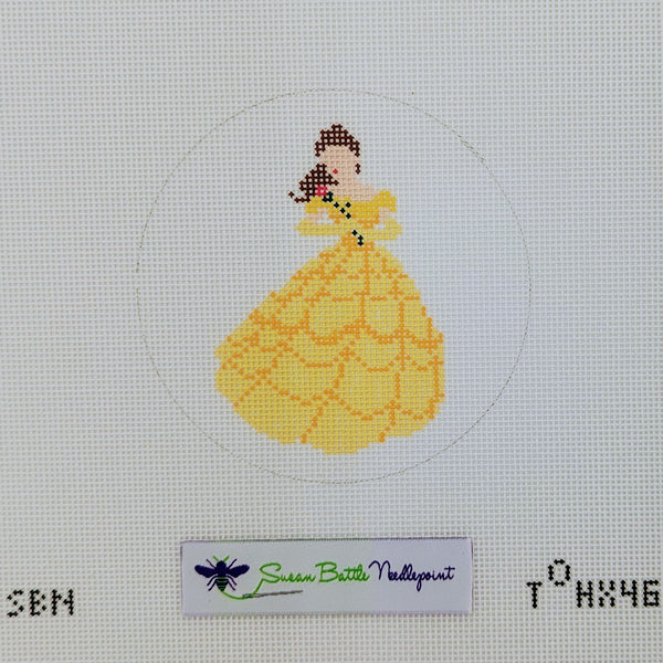 Belle (Princess Series) - Susan Battle Needlepoint
